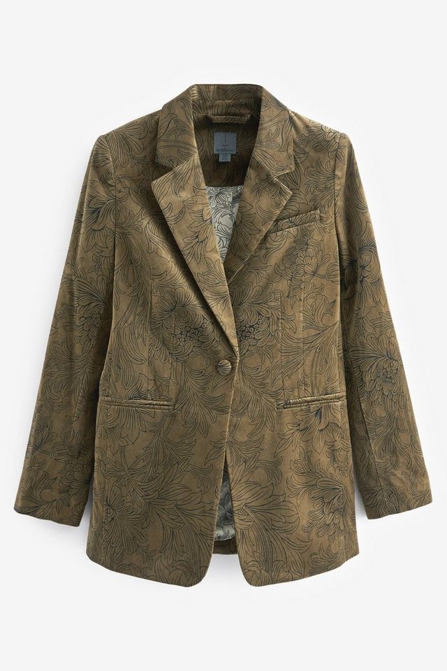 Next Jackenblazer William Morris Bedruckter Blazer Tailored Fit 1 Tlg