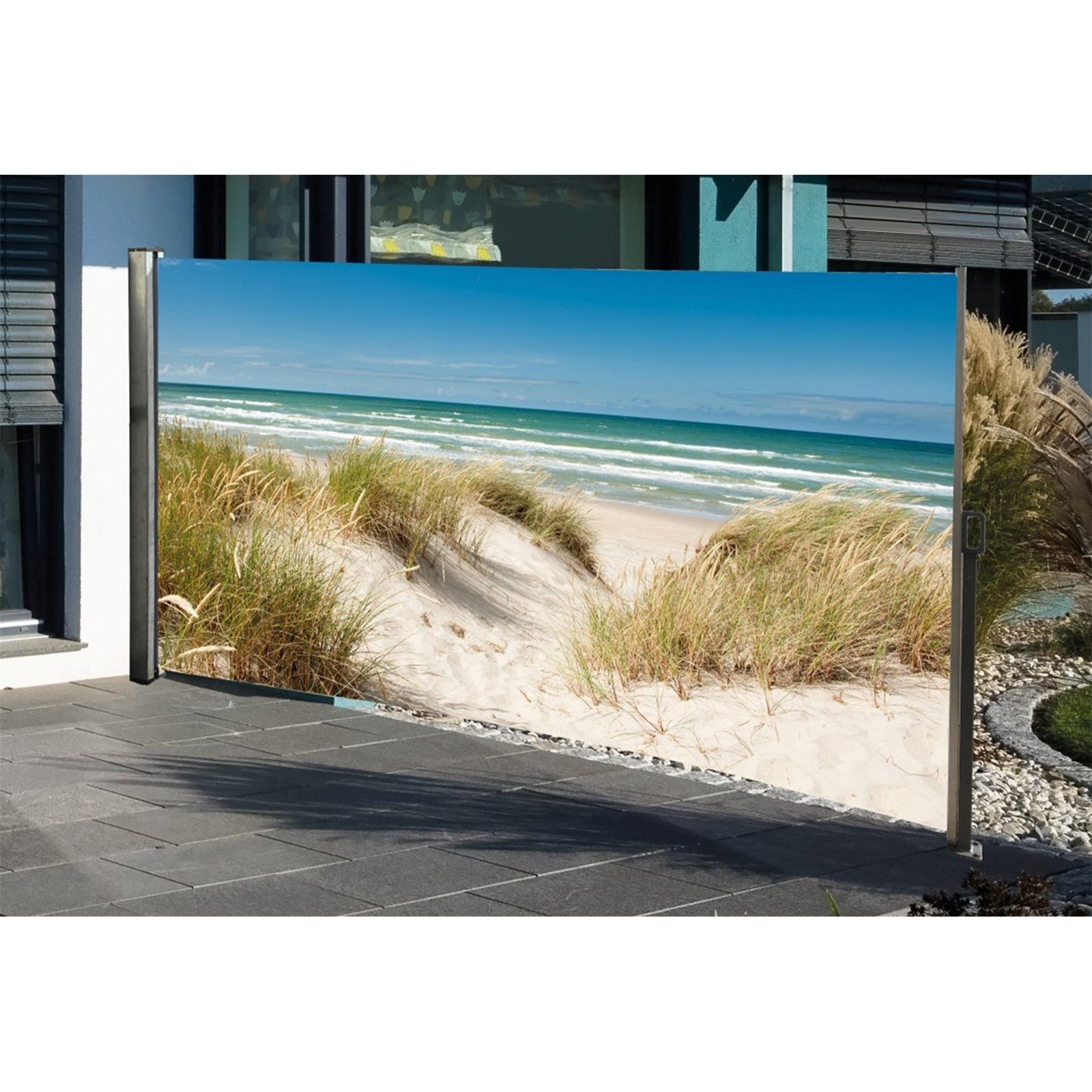 Elegantes Seitenmarkise Mit Fotodruck 200x300 Bilder