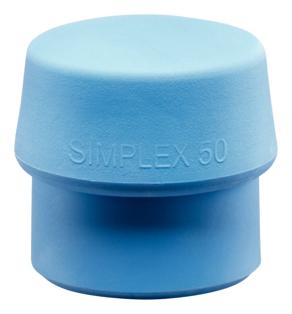 Halder KG Gummihammer, Schonhammerkopf Simplex 60 mm TPE-Soft, TPE ...