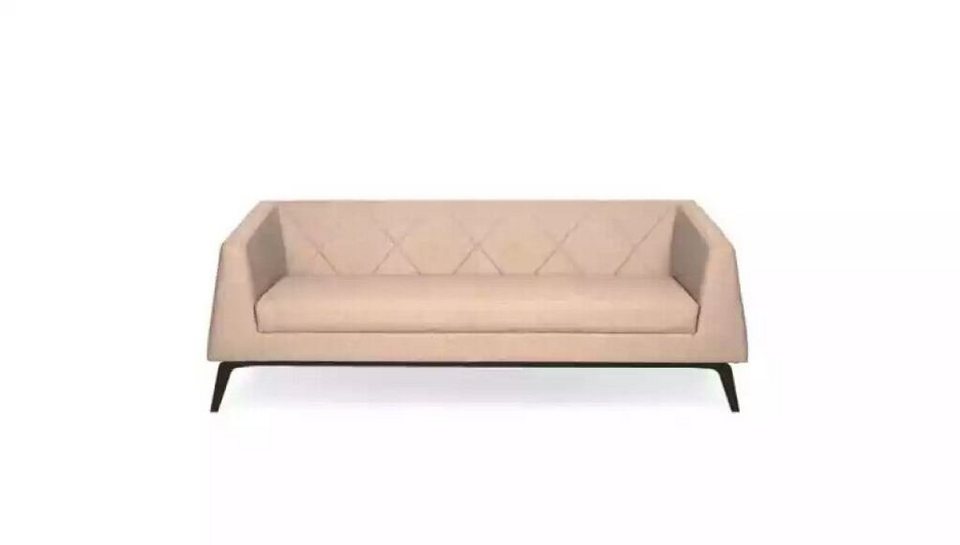 Jvmoebel Sofa Beiger Dreisitzer Luxus Polstermöbel Sofas