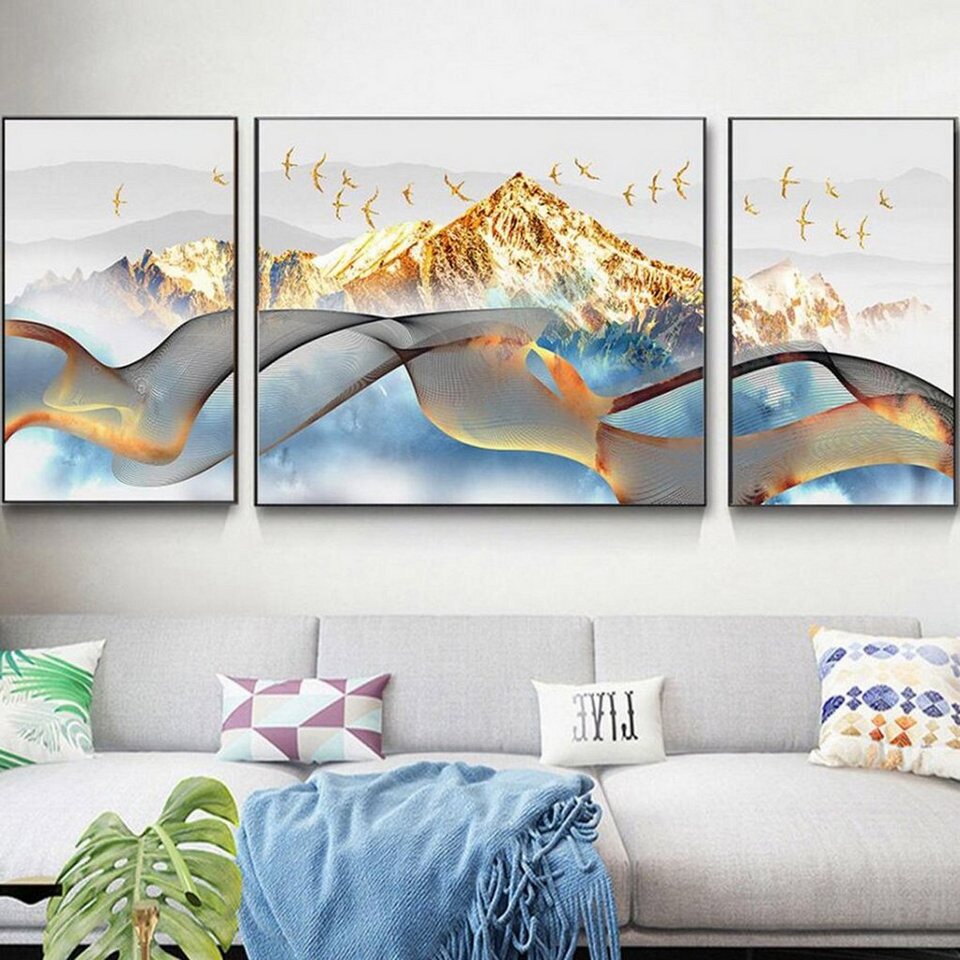 Tpfliving Kunstdruck Ohne Rahmen Poster Leinwand Wandbild 3