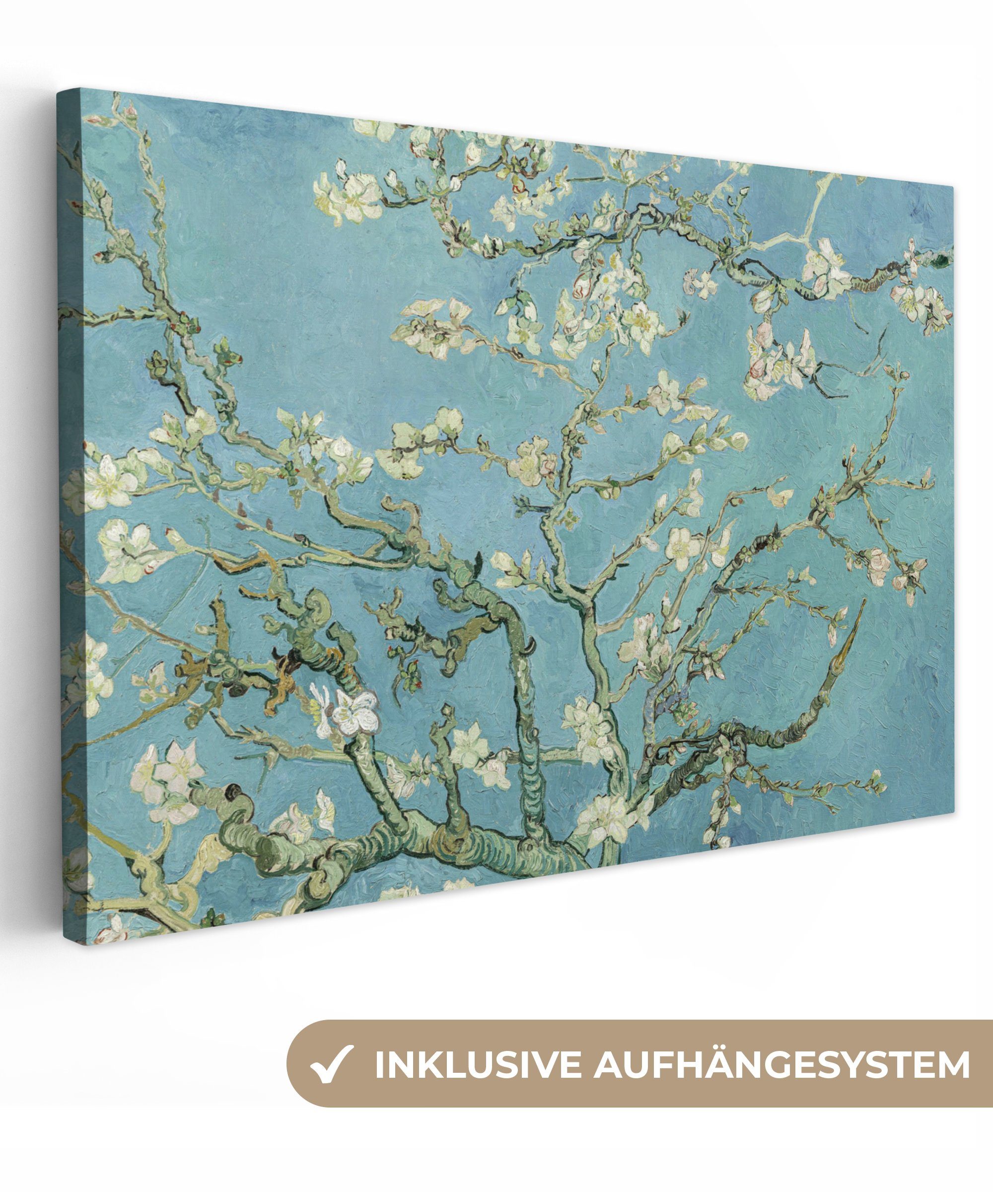 Onemillioncanvasses® Leinwandbild Van Gogh Mandelblüte Alte Meister