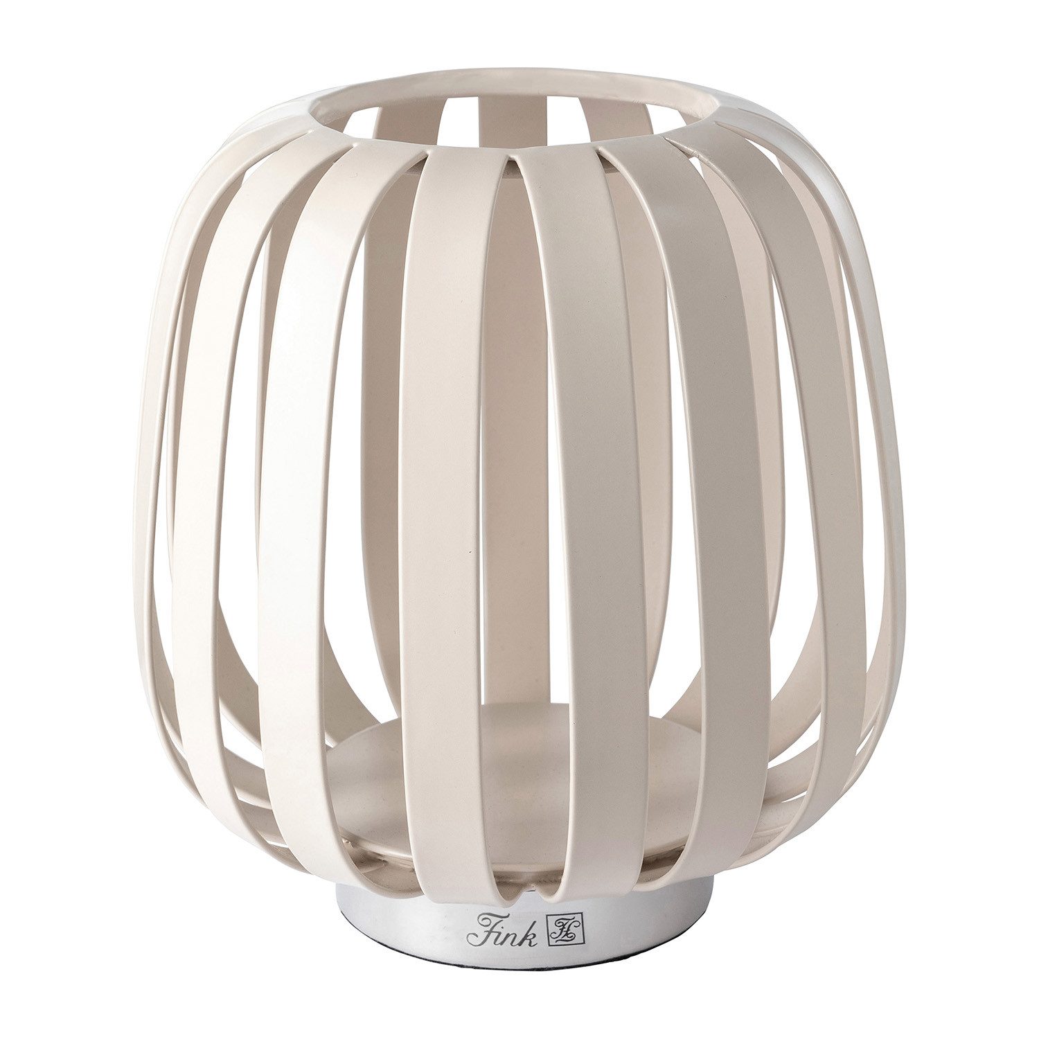 Fink Windlicht Mambaia Windlicht Ohne Glas H17cm Sandsilber