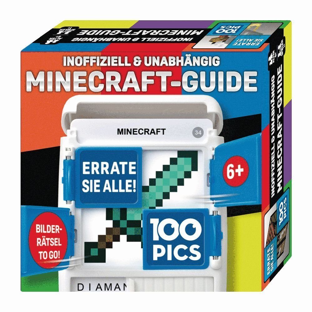 BrainBox Spiel, 100 PICS Minecraft (inoffiziell), EAN/ISBN: 5060542080620