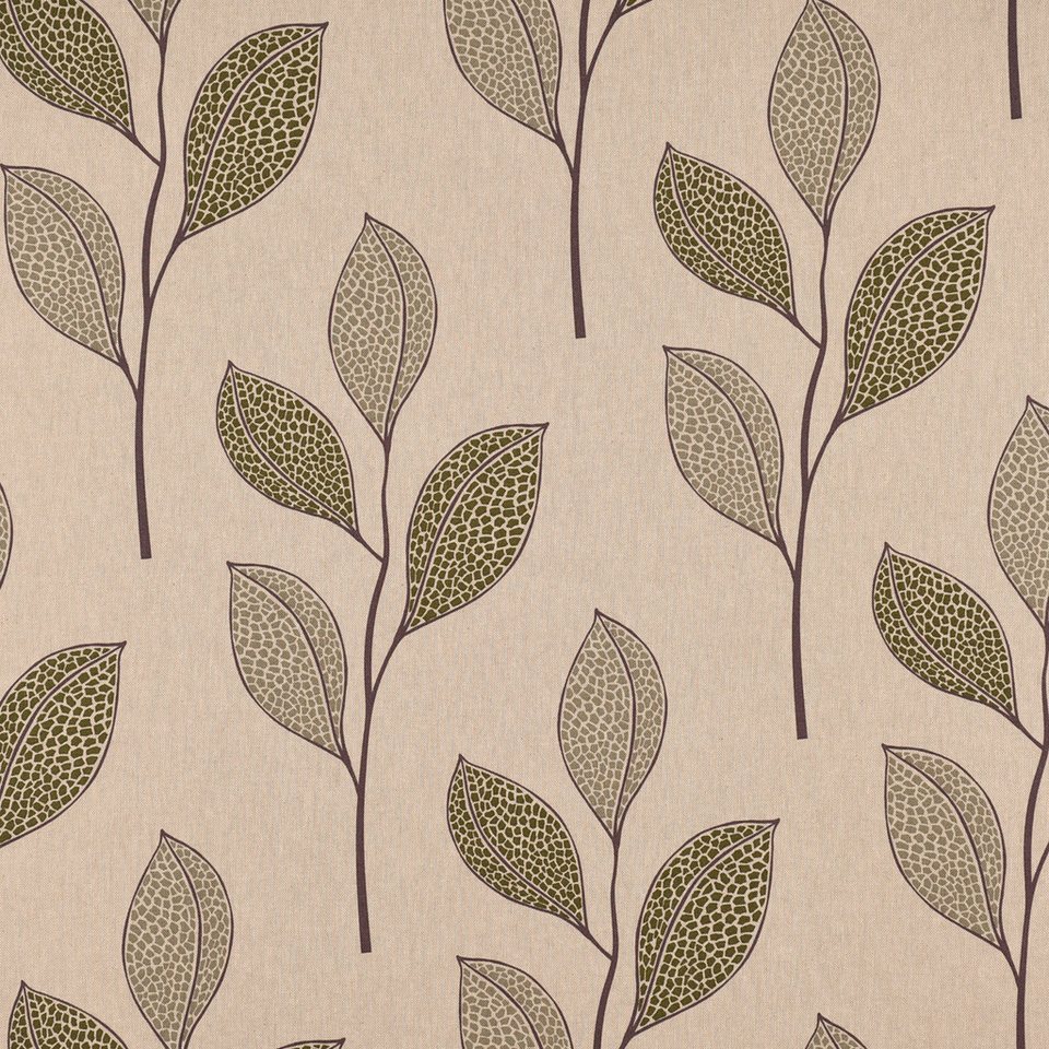 SchÖner Leben Stoff Dekostoff Leinenlook Favourite Leaves