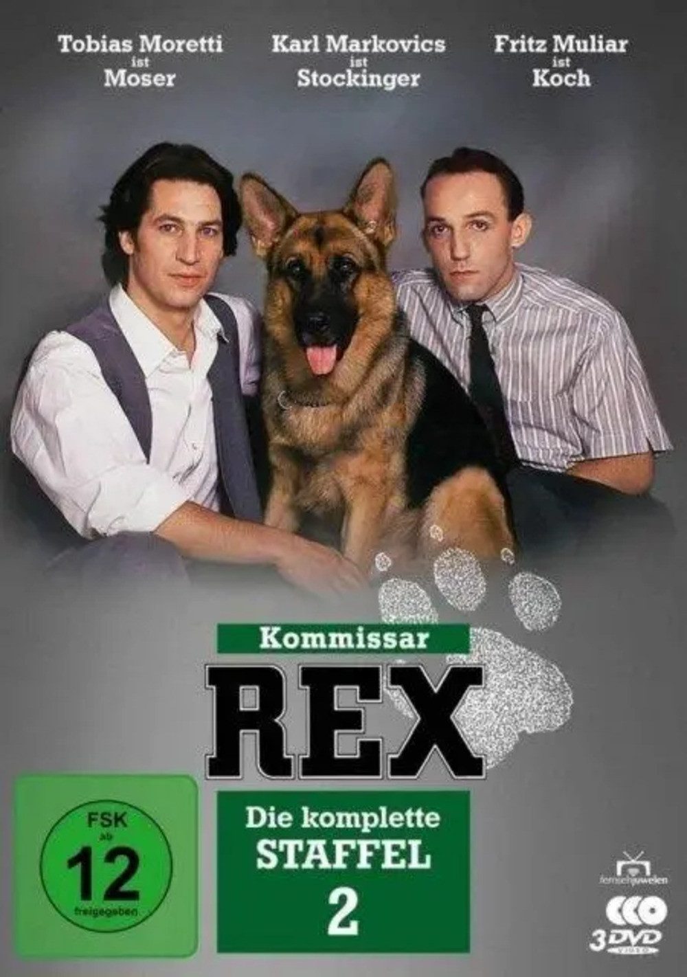 DVD Kommissar Rex - Die komplette 2. Staffel. 3 DVDs, Herstellerartikelnummer (MPN): 6419285