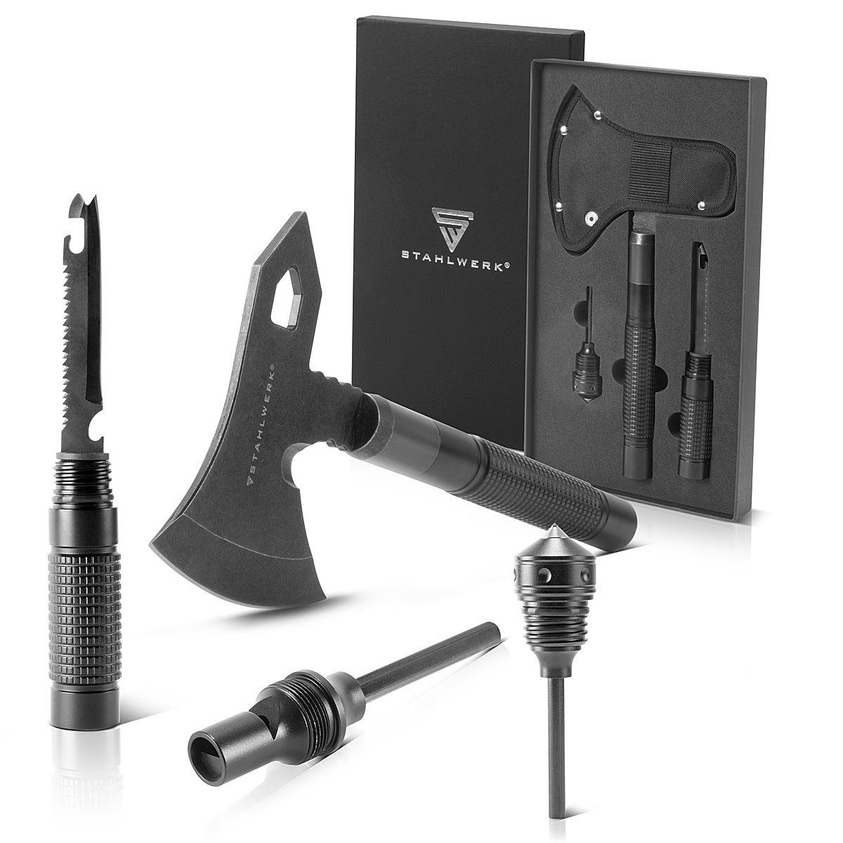 STAHLWERK Multitool Multitool / Multifunktionswerkzeug / Outdoor, (3 St ...