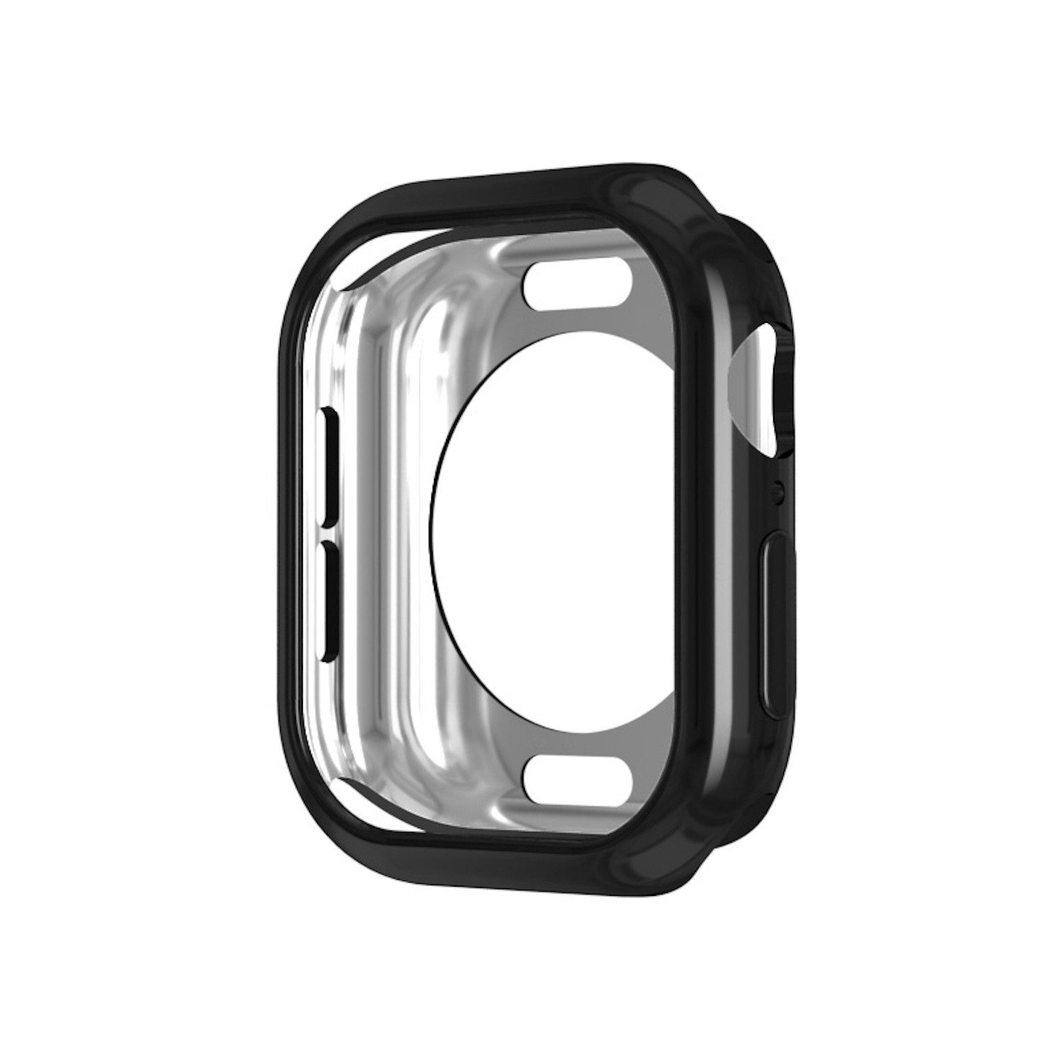 Wigento Smartwatch Hülle Für Apple Watch Series 10 42mm Tpu Hülle