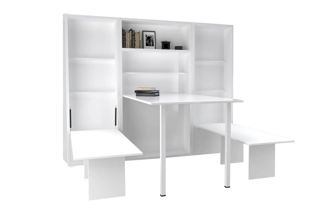 Multimo Klapptisch Multimo Secret table, Klapptisch mit 2 Bänken ...