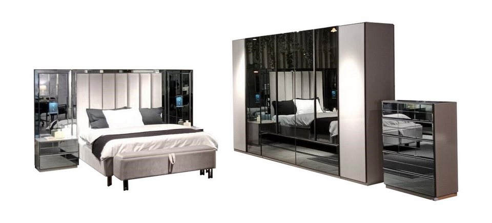 Jvmoebel Schlafzimmer Set Luxus Schlafzimmer Set Komplettes Zimmer