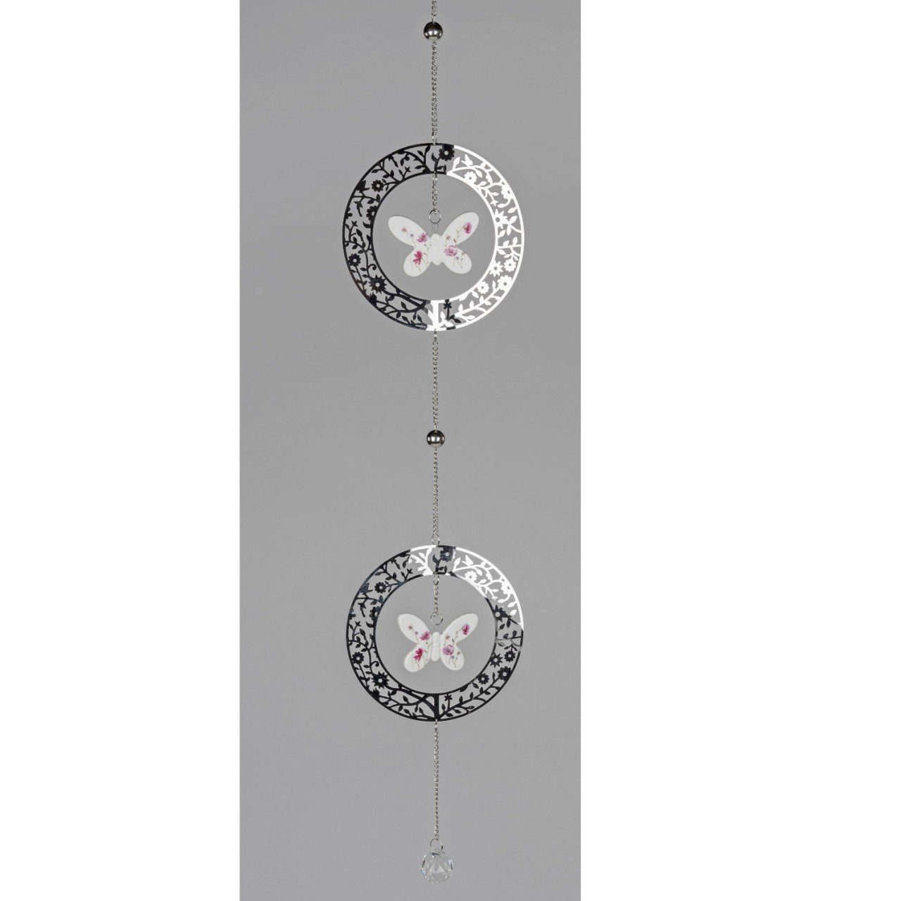 formano Dekohänger, Silber B:80cm D:17cm Metall