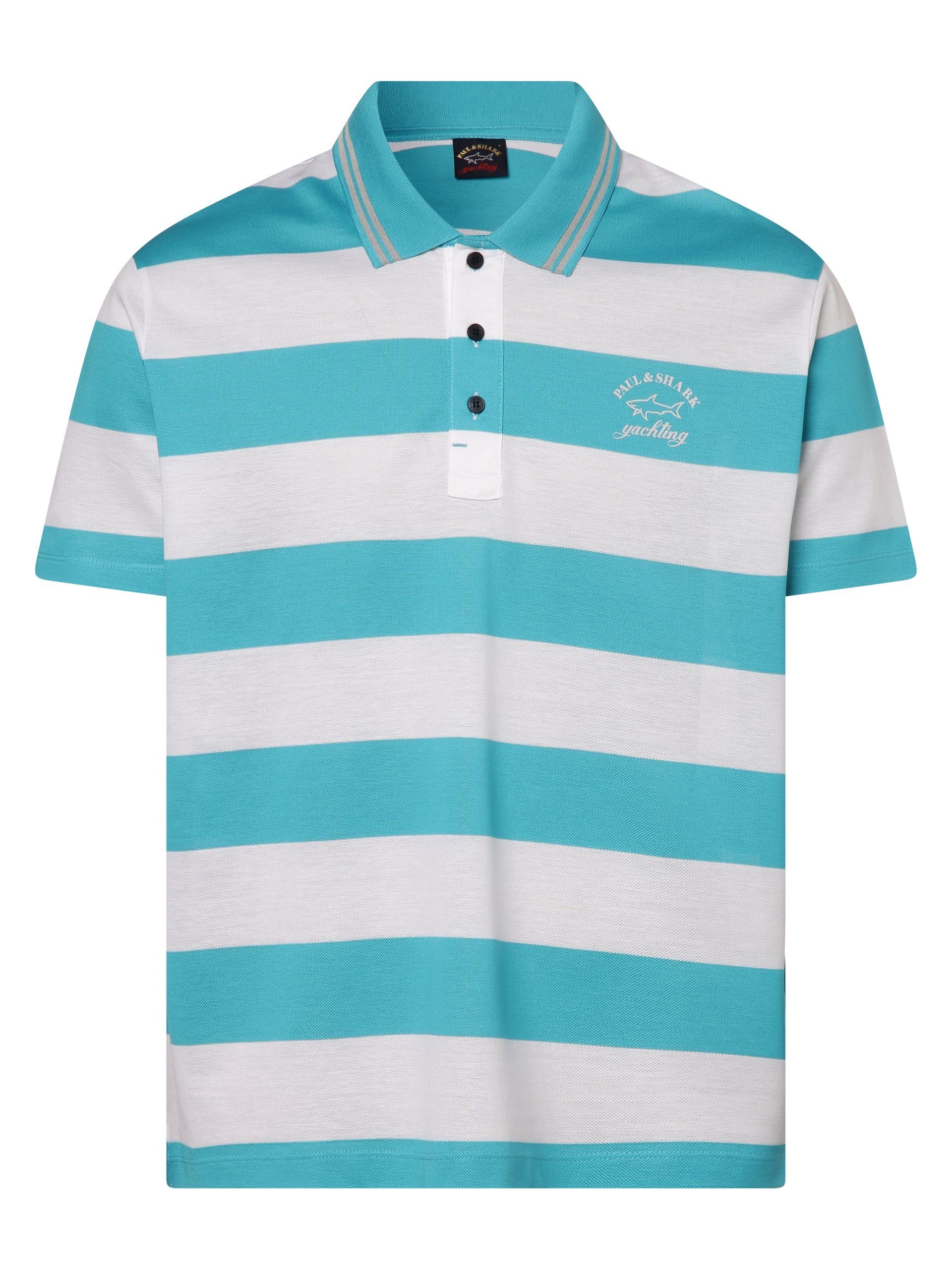 PAUL & SHARK Poloshirt, Label-Print auf Brusthöhe