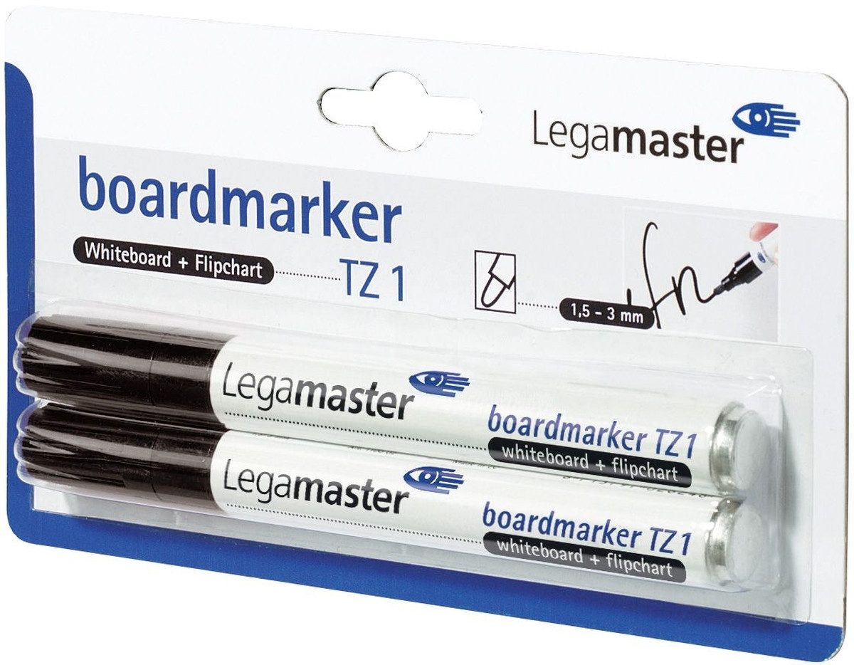 LEGAMASTER Whiteboard Marker Boardmarker TZ 1 schwarz