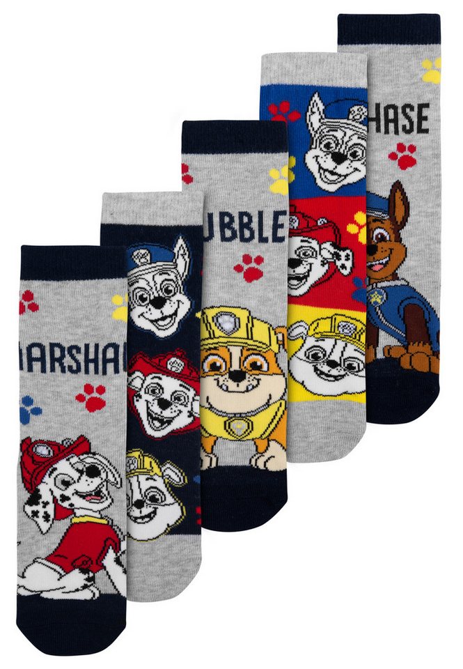 United Labels® Socken Paw Patrol Socken Für Jungen Kinder Sneaker
