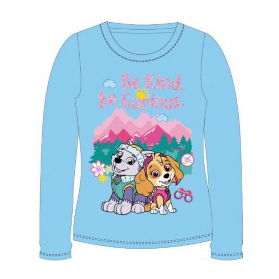 Paw Patrol T Shirt Paw Patrol Langarm Shirt Für Mädchen Be Kind Be