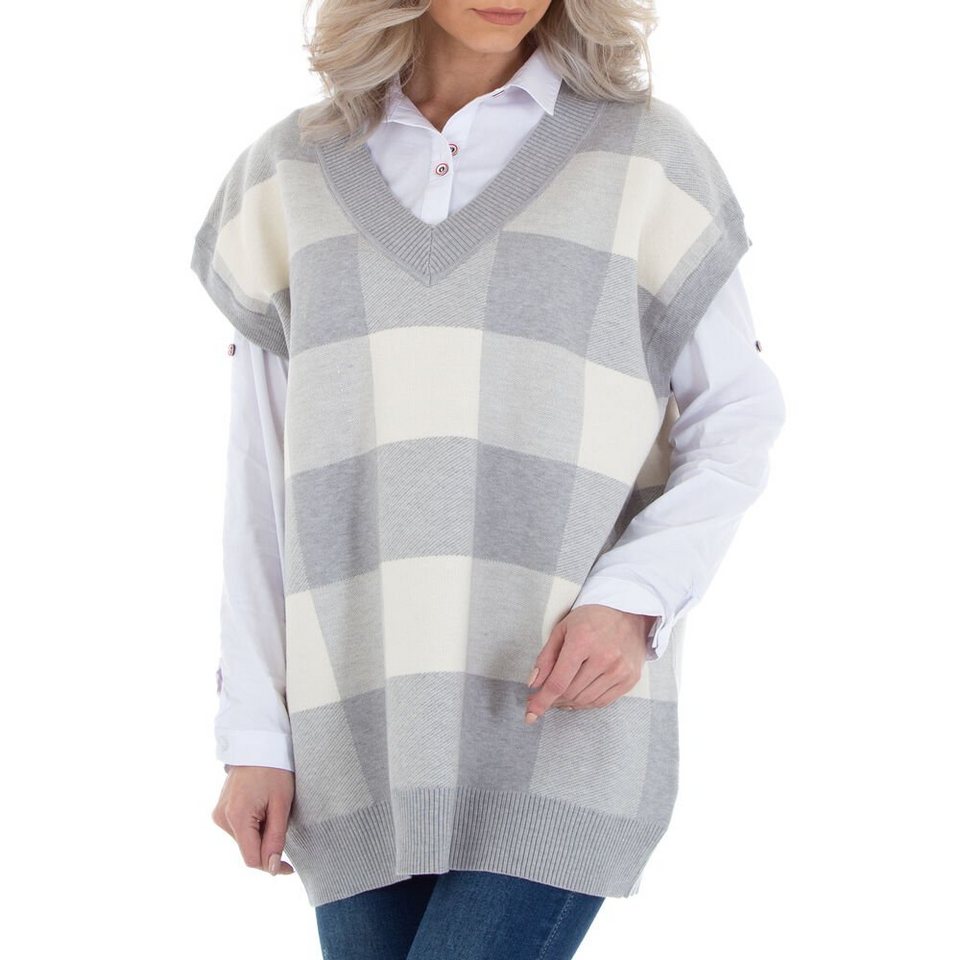 Ital Design Strickpullover Damen Freizeit 78574912 Stretch