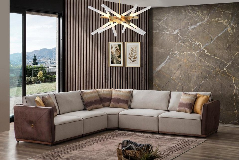 Jvmoebel Ecksofa Ecksofa Sofas L Form Sofa Eck Wohnzimmer Eckgarnitur