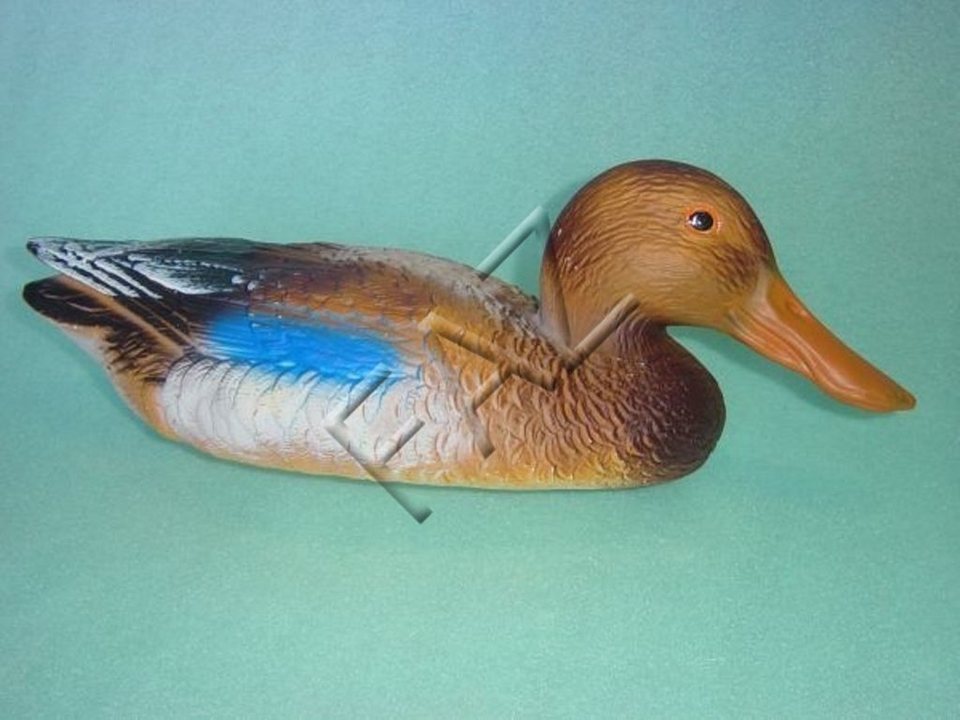 Jvmoebel Dekofigur Ente Figur Teich Deko Statue Figuren Skulpturen