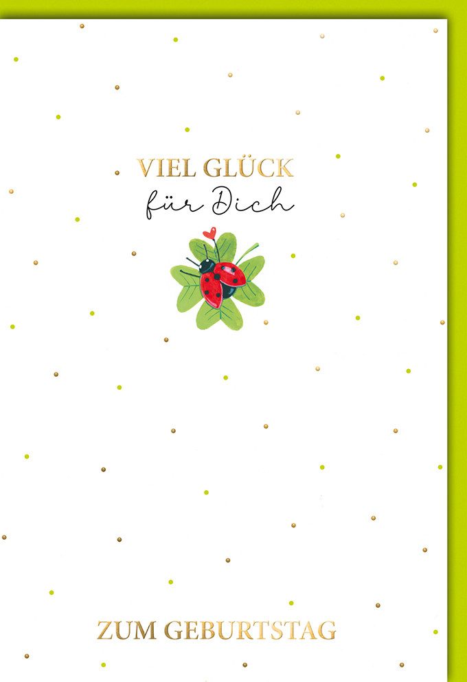 Verlag Dominique Grußkarten Geburtstag - Glückwunschkarte im Format 11 ...