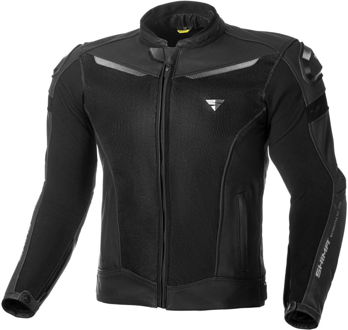 SHIMA Motorradjacke Piston Motorrad Leder- / Textiljacke