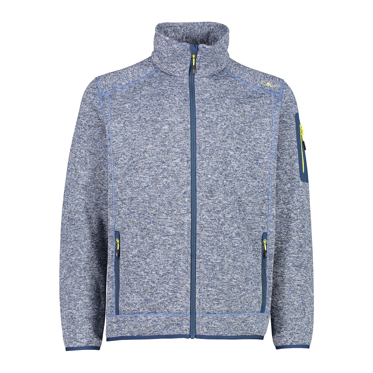 Cmp Strickjacke Cmp Herren Strickfleecejacke Ohne Kapuze 3h60747n