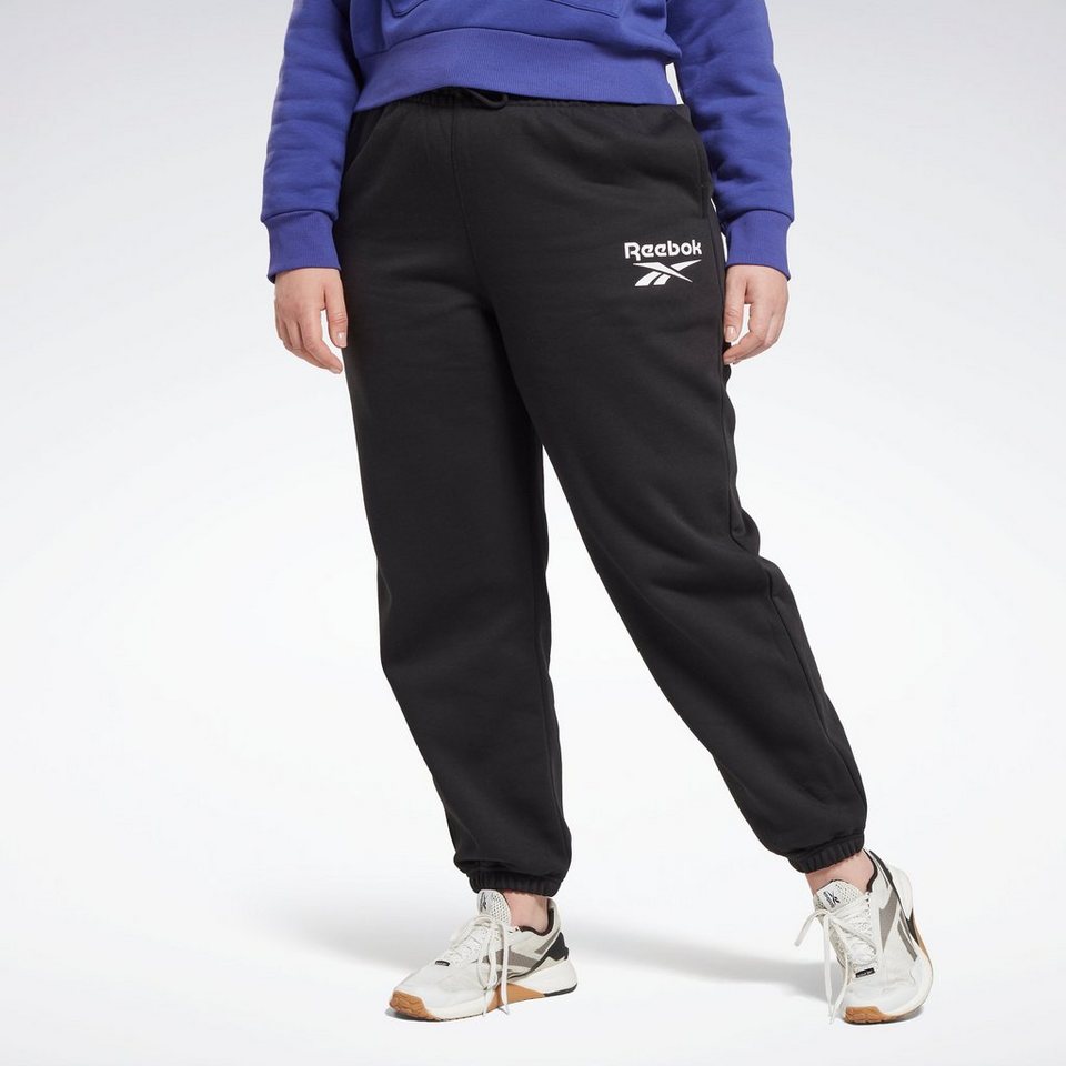 Reebok Sporthose Reebok Identity Logo Fleece Joggers Plus Size «