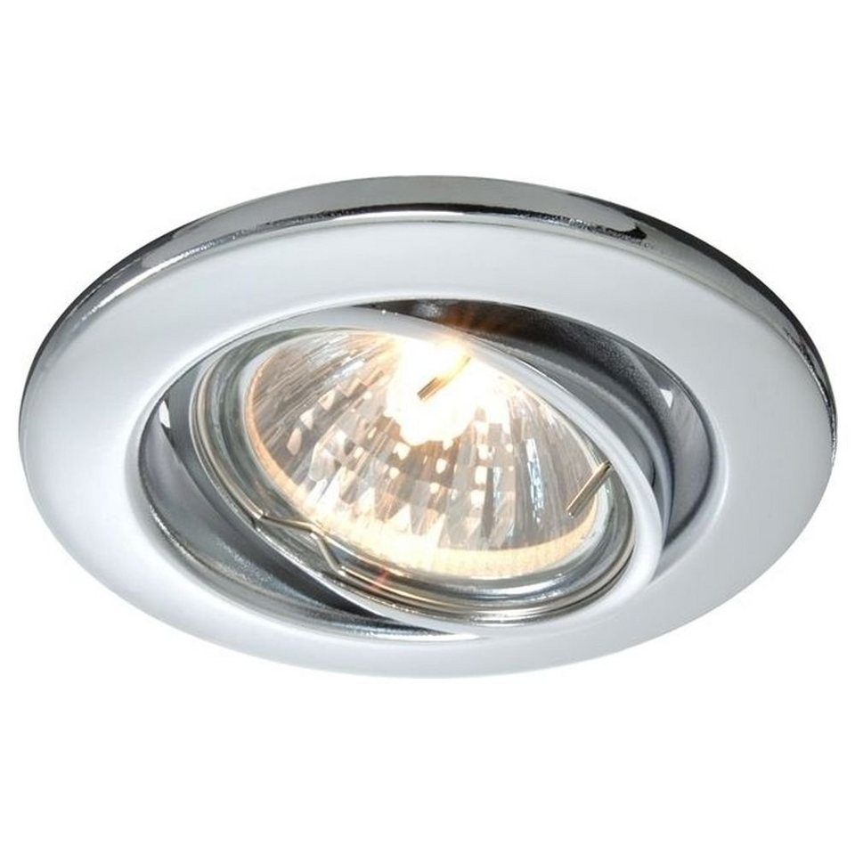 Deko Light Einbauleuchte Deckeneinbaustrahler In Chrom Rund Gu53