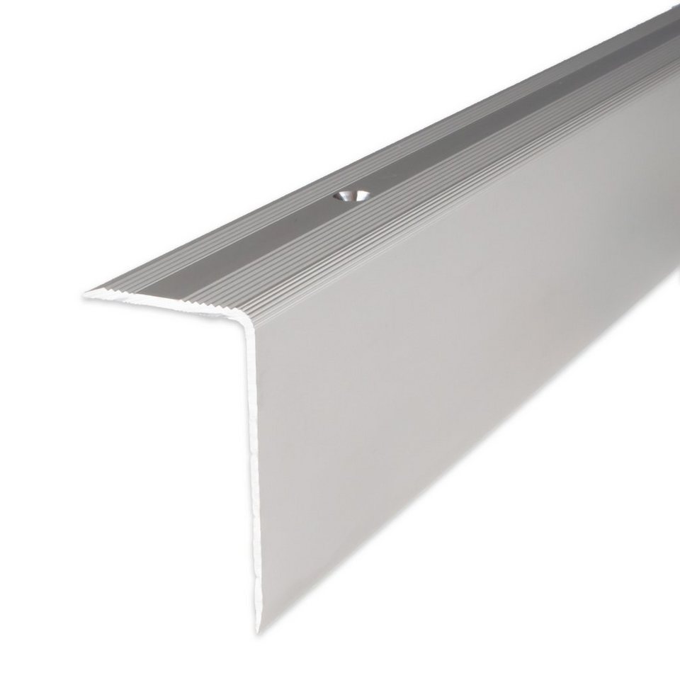 Proviston Treppenkantenprofil Aluminium 30 X 52 X 2700 Mm Silber