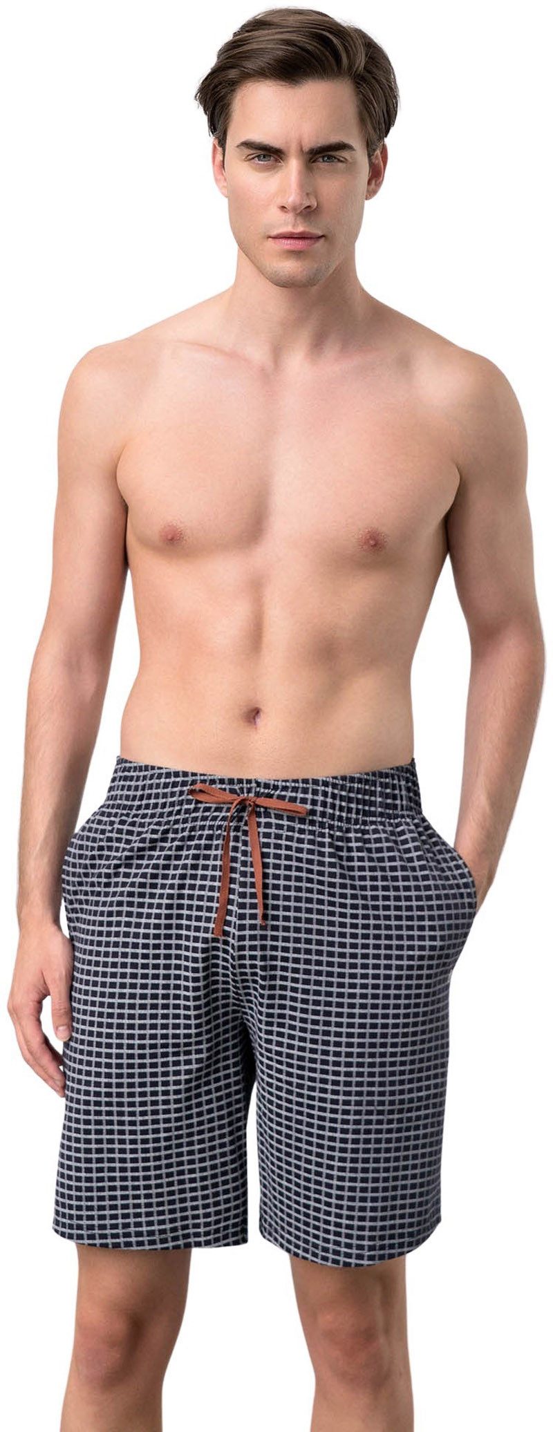 Vamp Pyjamashorts Uomo Di Vamp Set 1 Tlg Set Herren Homewearhose