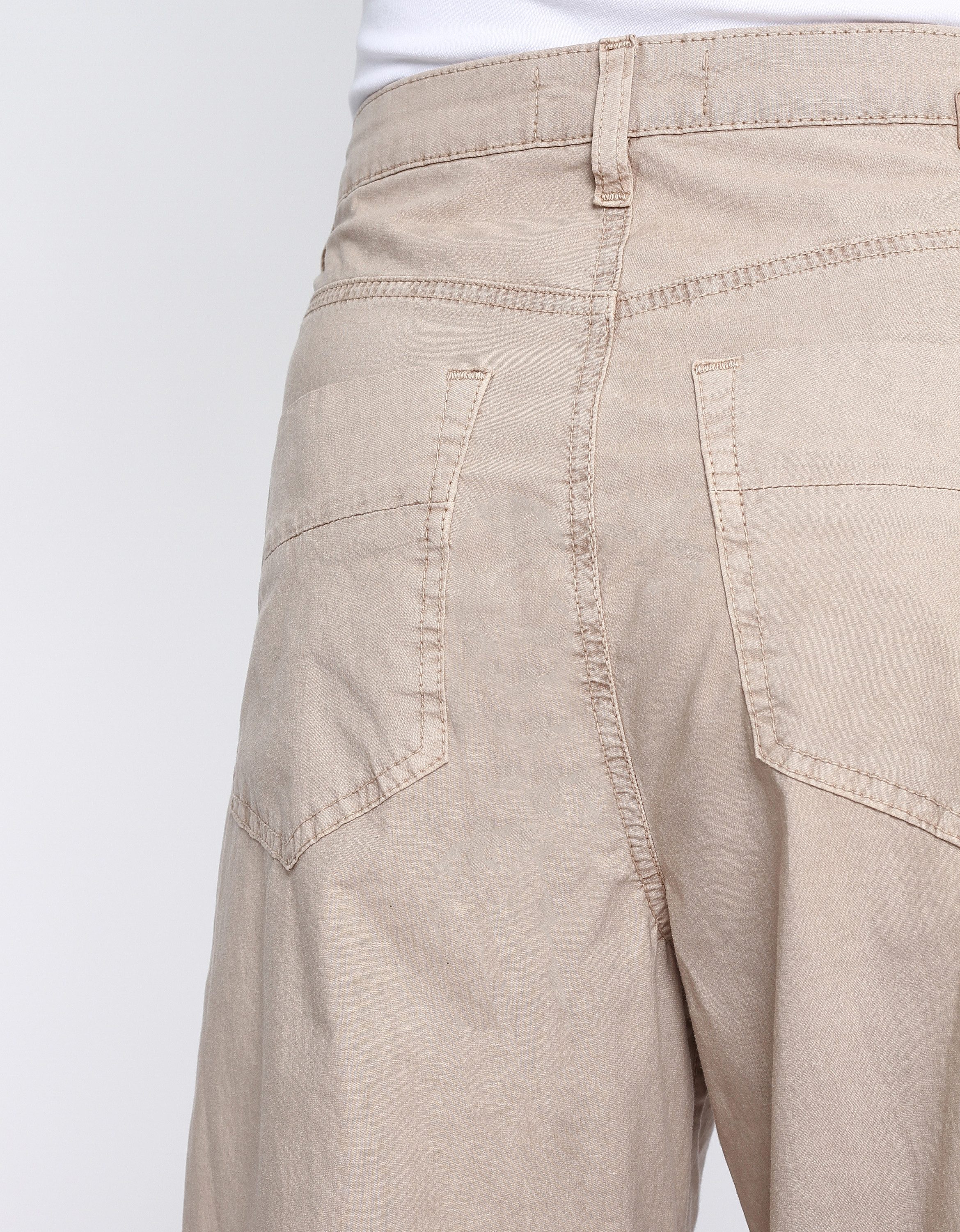 GANG Webhose GANG Hosen Balloon 94SILVIA CROPPED, Weicher Baumwoll Mix