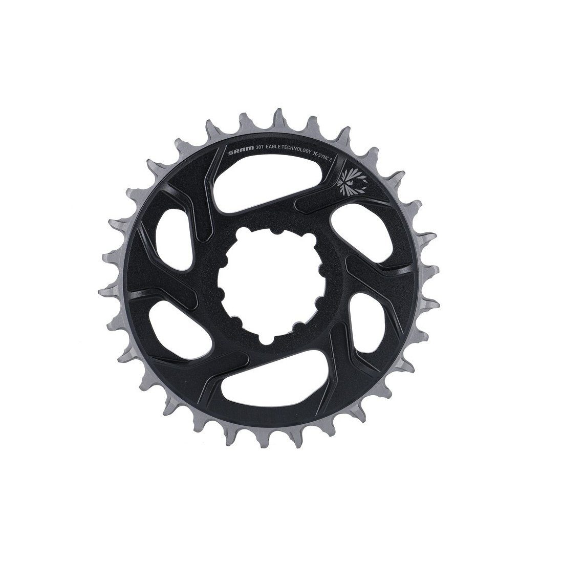 SRAM Fahrradketten Kettenblatt "X-Sync 2 Eagle" Boost DM, 30 Zähne, Alu, 3 mm Offset