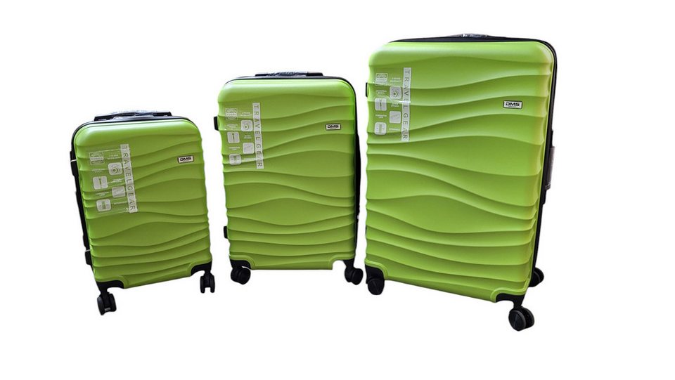 Dms Kofferset 7tlg Hartschalenkofferset Koffer Reisekoffer Trolley Abs