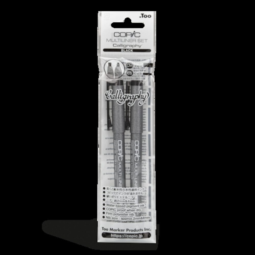 COPIC Marker Multiliner Kalligraphie Set