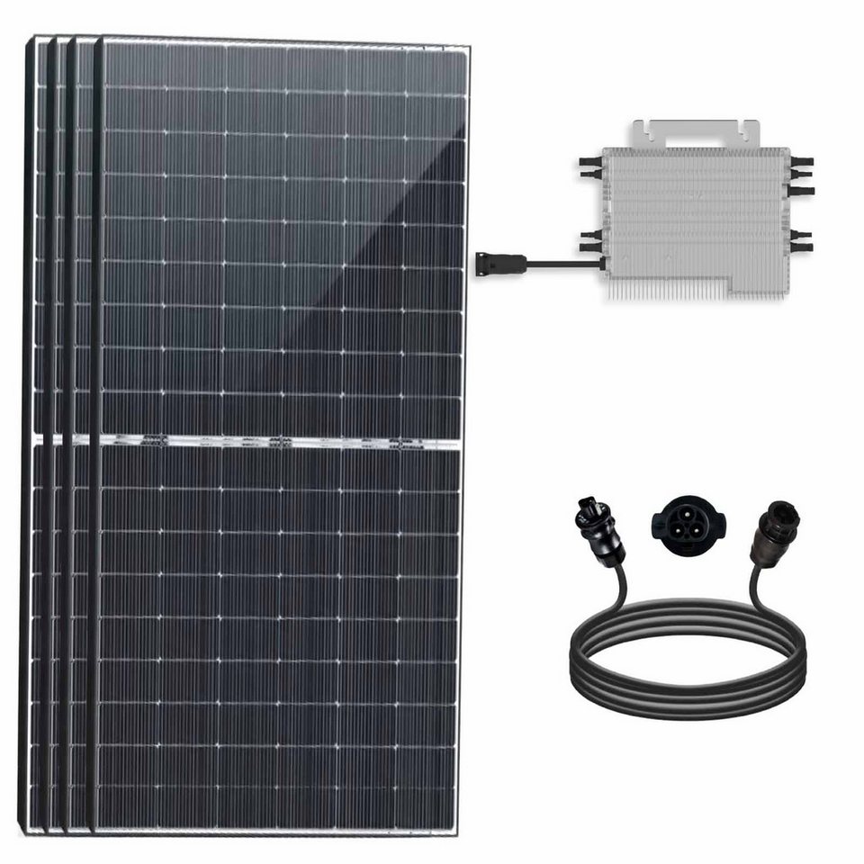 Solar Hook Etm 2000w Balkonkraftwerk Bifazial Komplettset Solar Panel