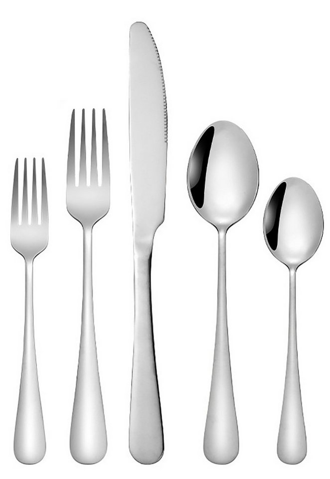 Sinlaw Besteck Set Besteckset Aus Edelstahl Messer Gabel Und Löffel