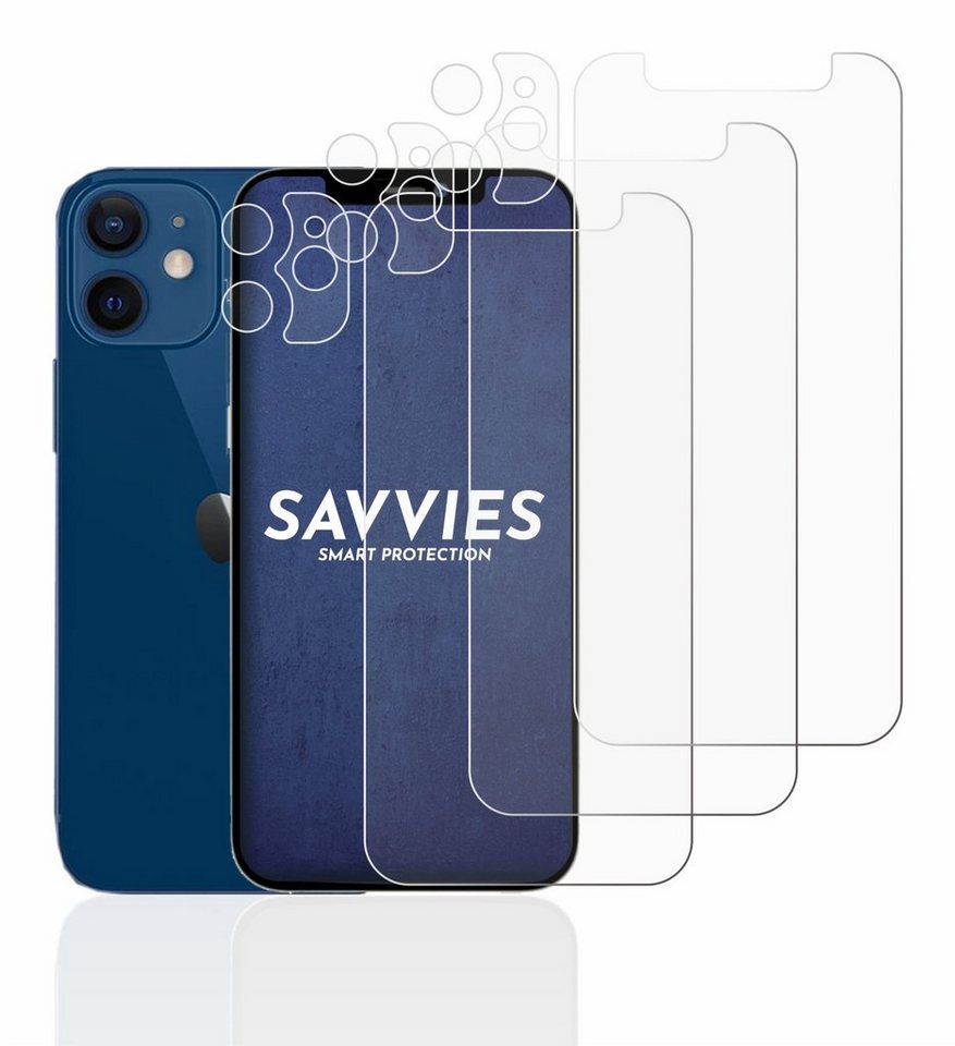 Savvies Schutzfolie Für Apple Iphone 12 Mini Displaykamera