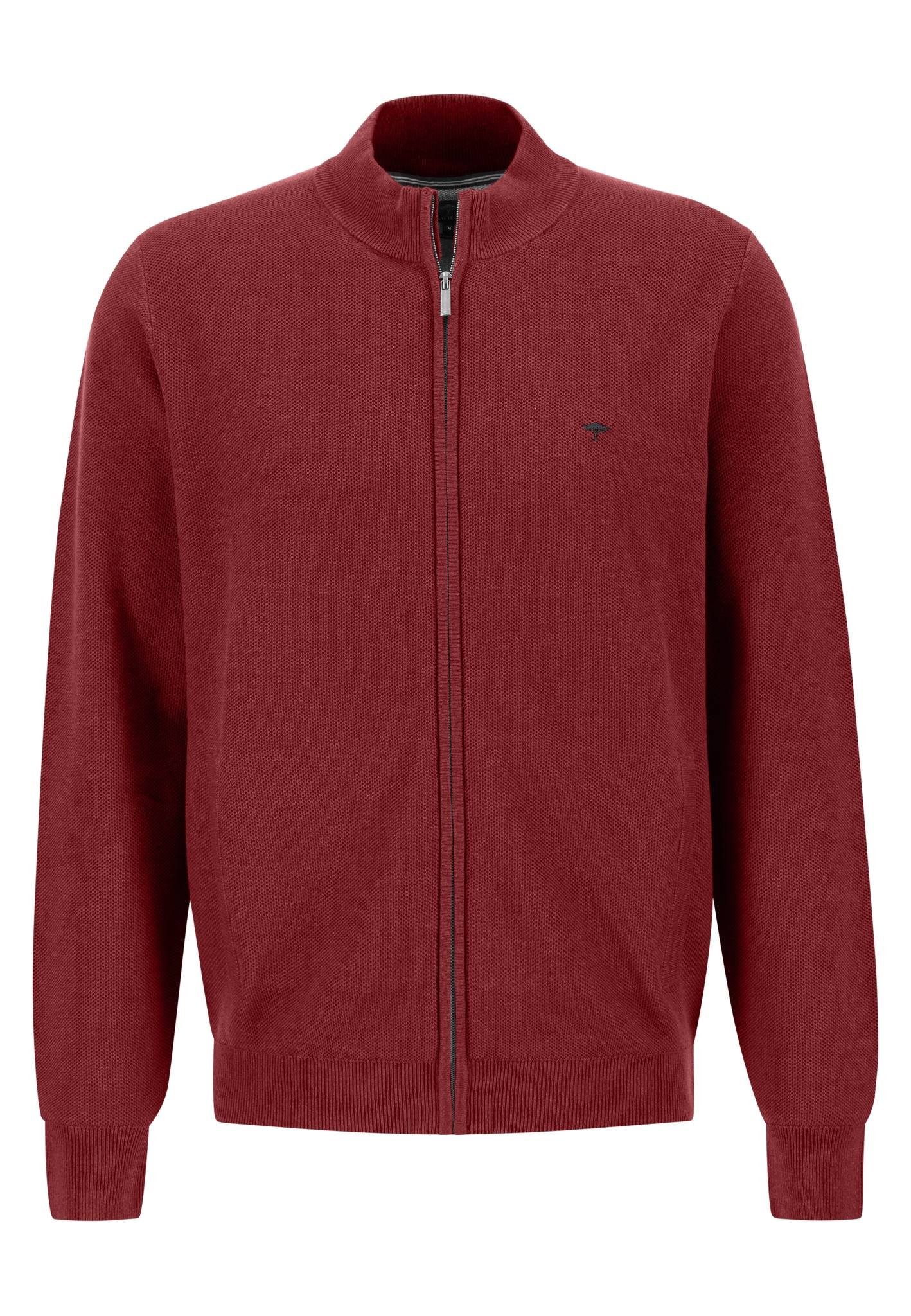 FYNCH-HATTON Strickjacke Cardigan-Zip, Structure