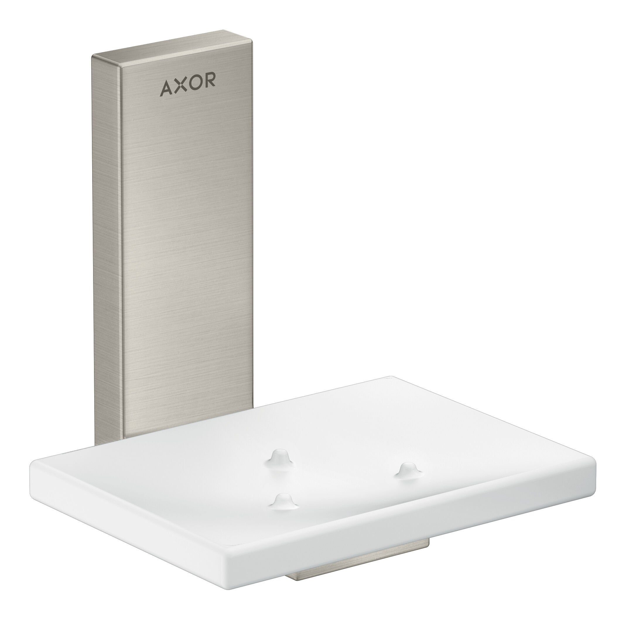 hansgrohe Seifenschale Axor Universal Rectangular, Seifenschale - Edelstahl Optic