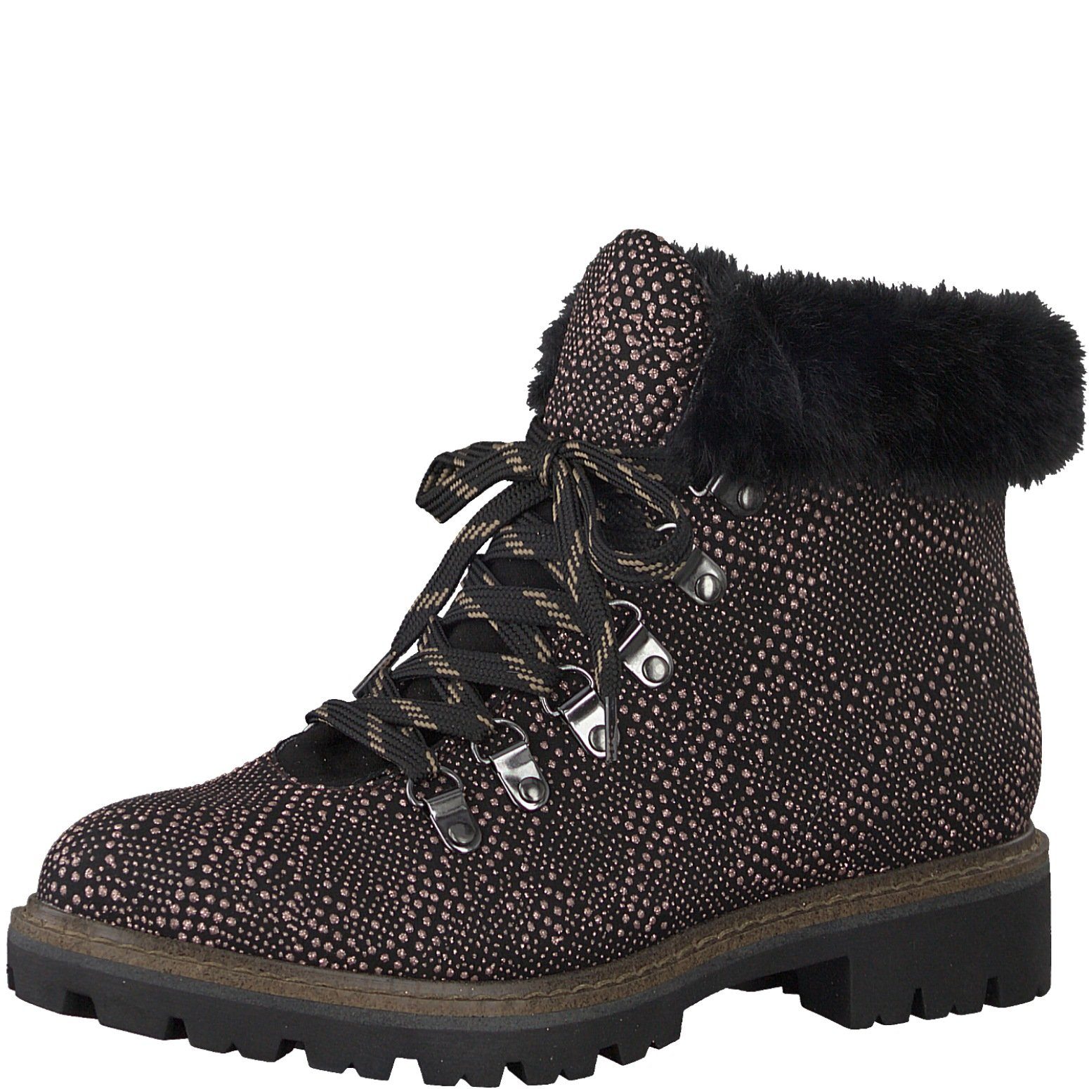 MARCO TOZZI Marco Tozzi Damen Stiefelette 2-26271-21-077 black / rose ...