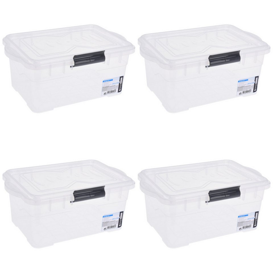 Ultra Clean Vorratsdose 4 X Aufbewahrungsbox 5 Liter Vorratsdose Mit Deckel