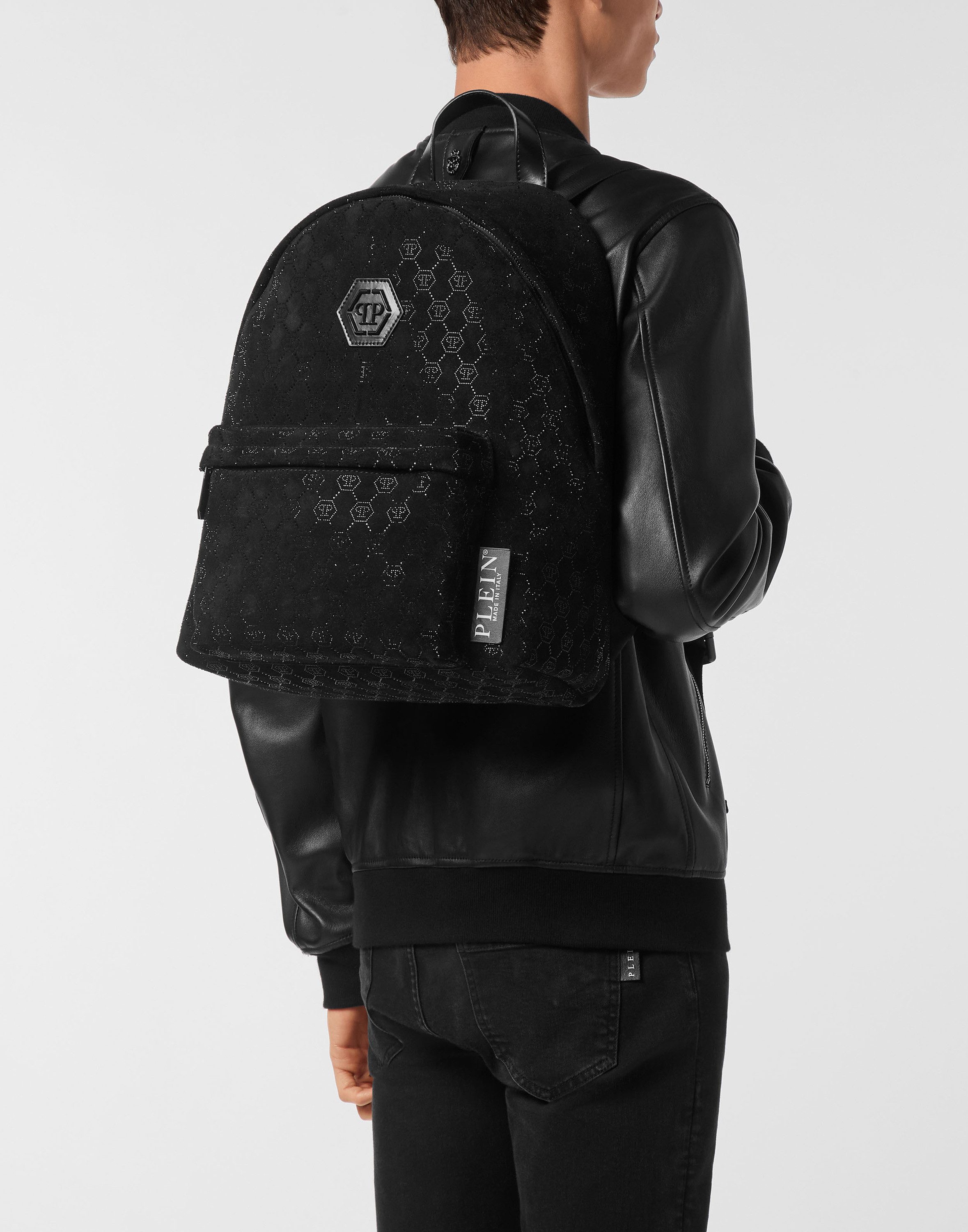 PHILIPP PLEIN Freizeitrucksack Monogram Mit Schmucksteinen