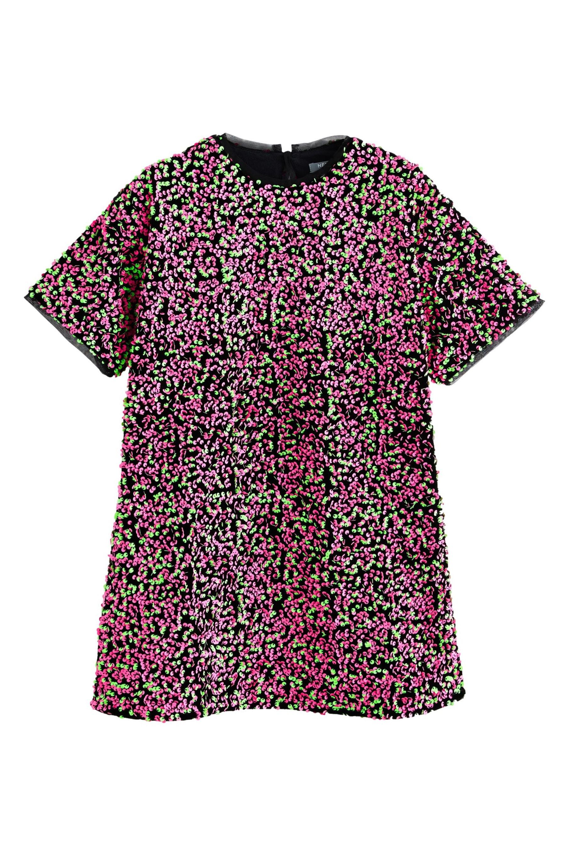 Next Partykleid Paillettenbesetztes Partykleid Aus Velours 1 Tlg Get