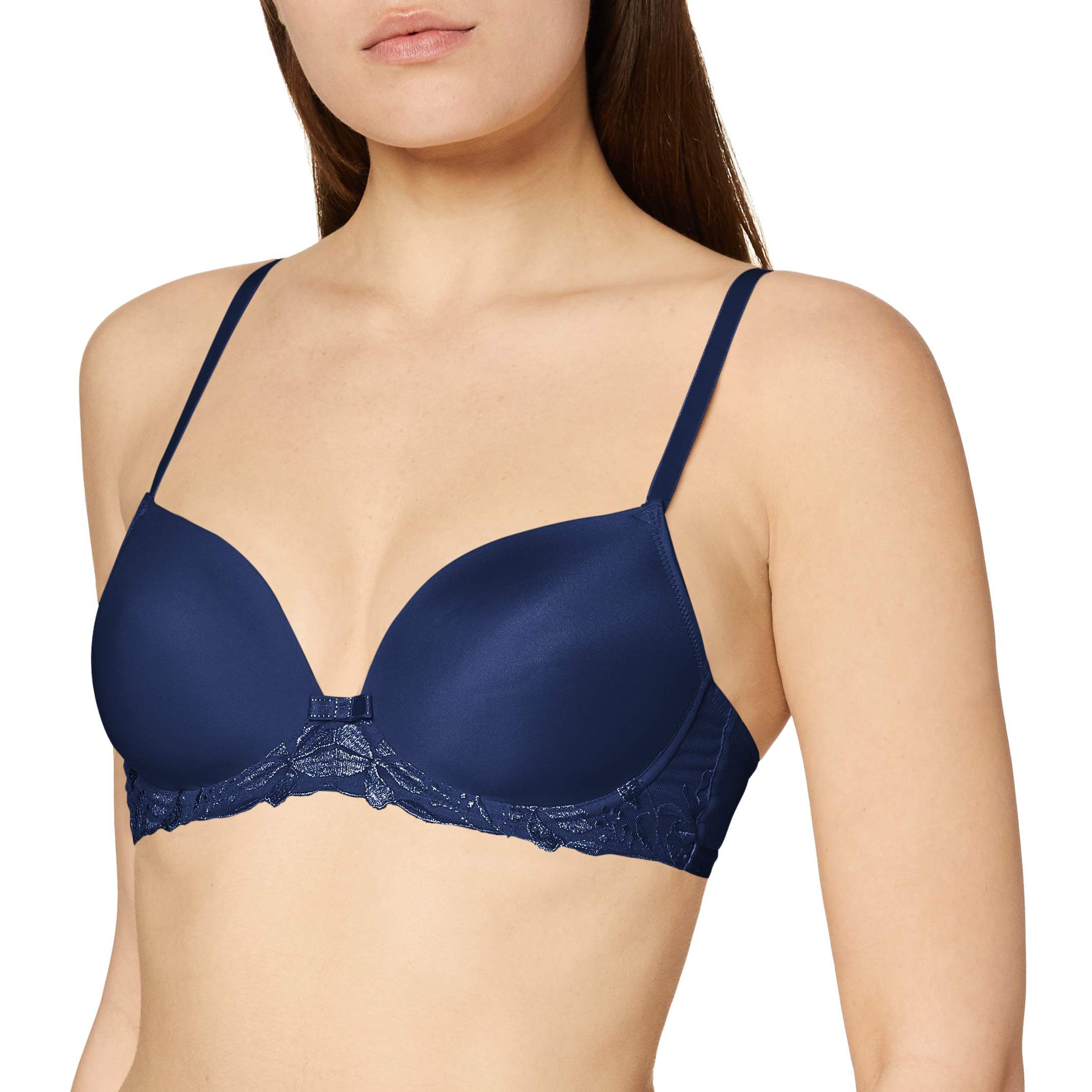 Triumph Bügel-BH Triumph Sexy Angel Spotlight WHP Blau (Deep Water) 85E