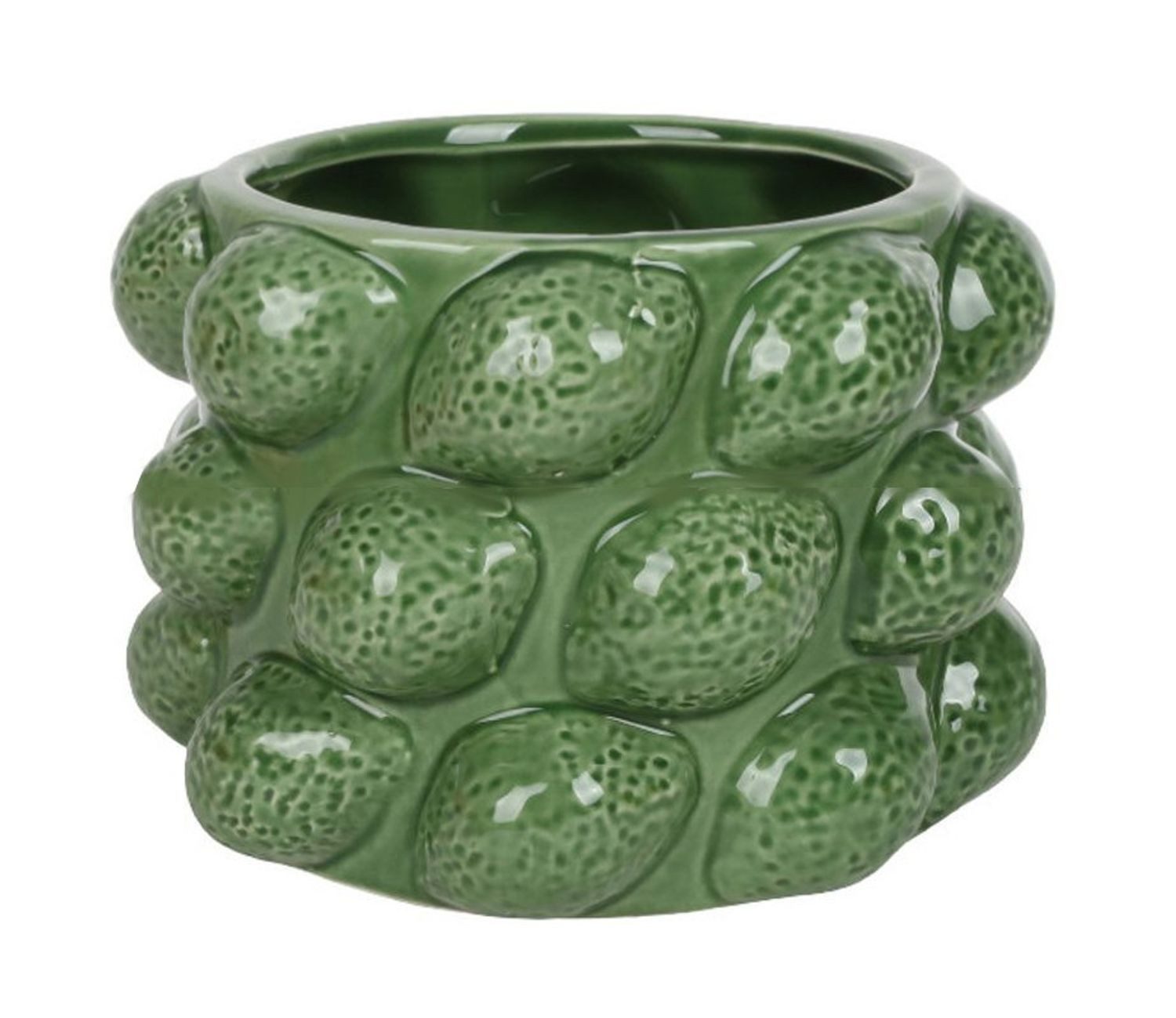 Buri Schale Keramikvase Zitrone Tischvase Blumenvase Dekovase Tischdeko