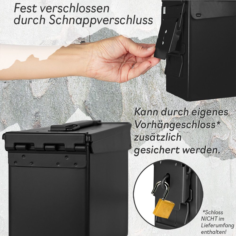 Trucky Aufbewahrungsbox Munitionsbox Box Metallkiste Metallbox Ammo Box ...