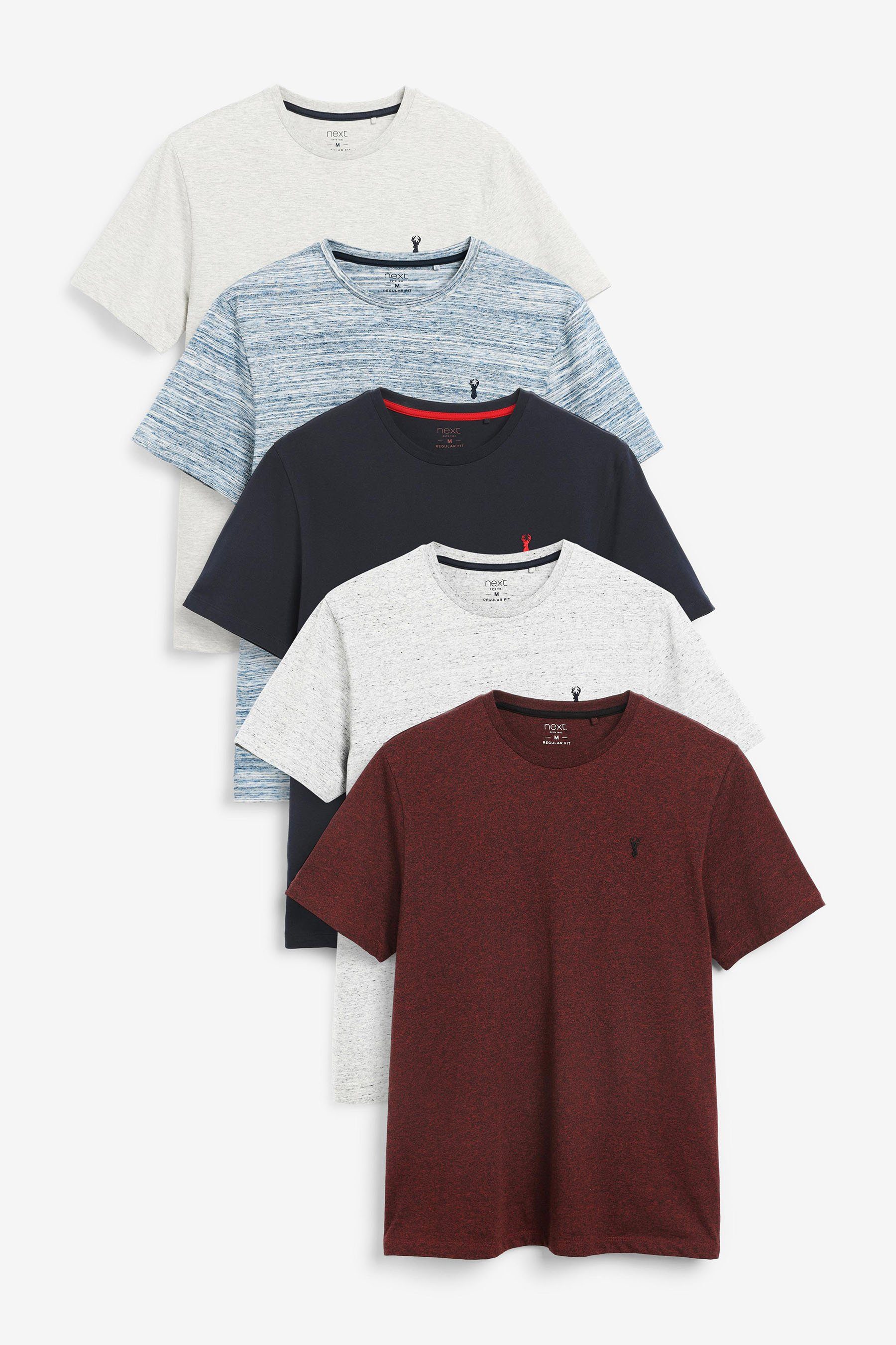 Next Langarmshirt 5er-Pack T-Shirts (5-tlg)