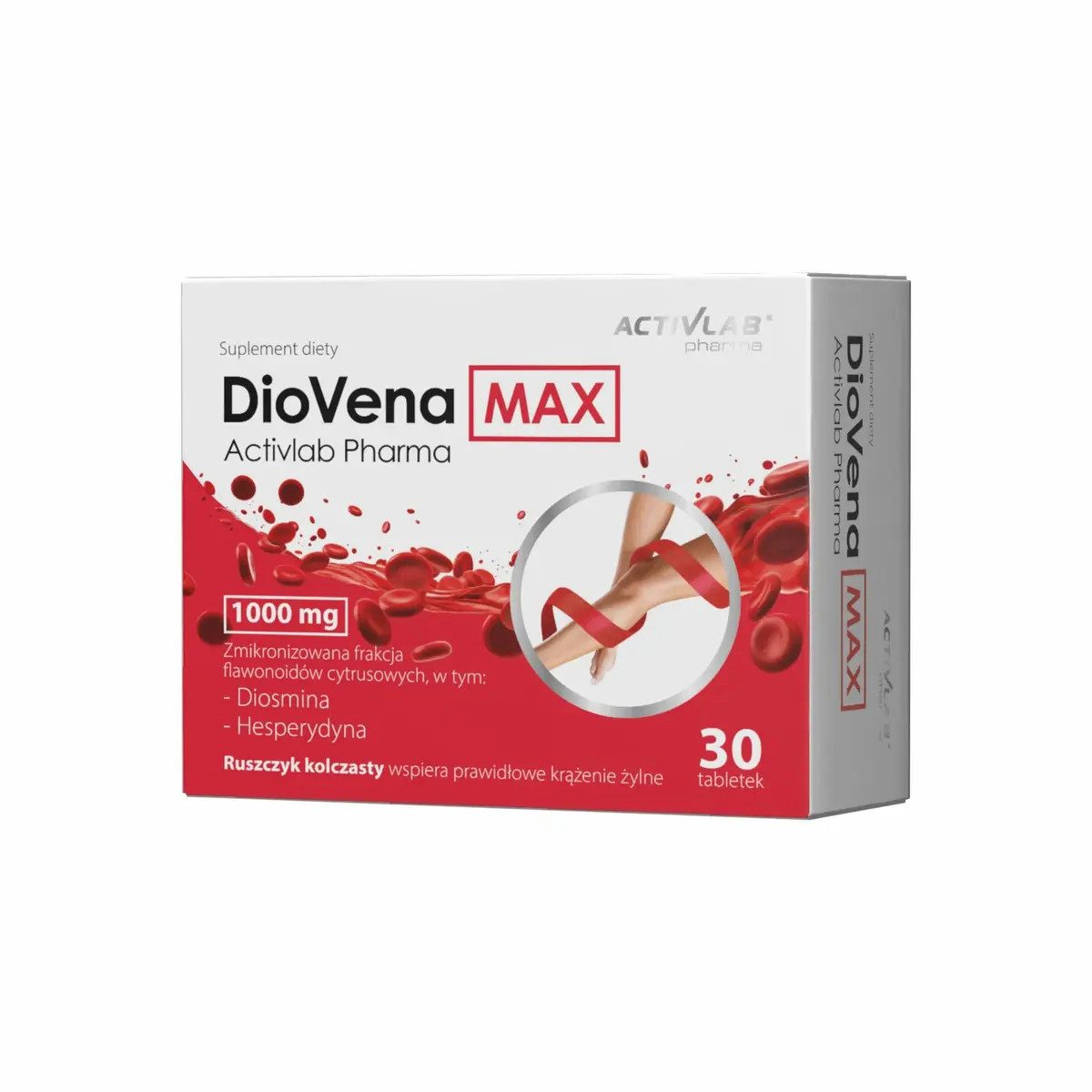 Activlab Activlab Pharma DioVena MAX 1000mg – 30 Tabletten, 30 St.