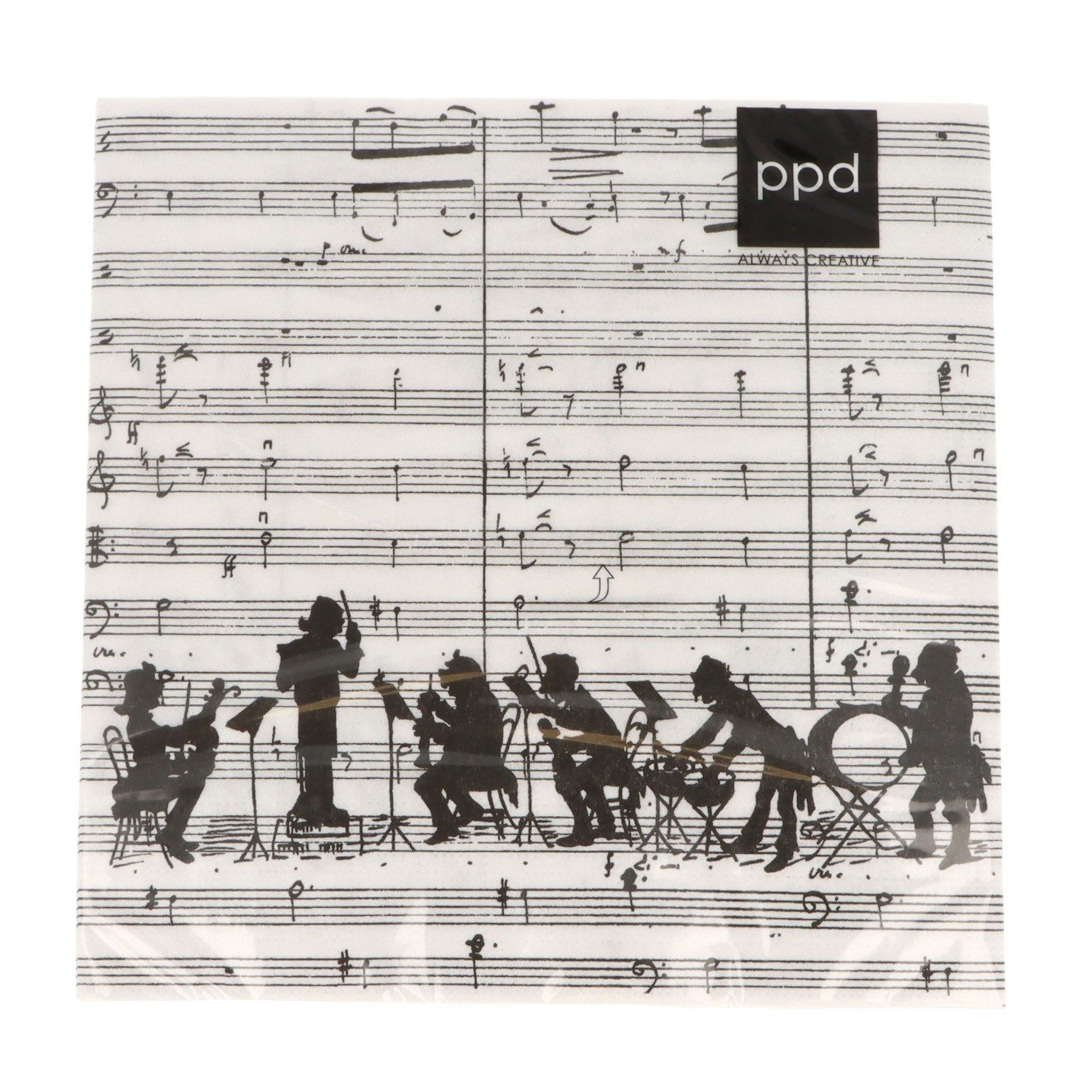 Ppd Papierserviette Servietten Orchestra Orchestra 20 Stück