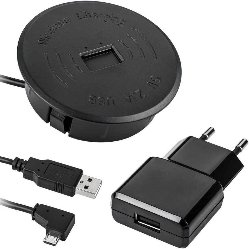 SO-TECH® Einbau Qi Wireless Charger Induktion Ladegerät anthrazit ... SO-TECH® Einbau Qi Wireless Charger Induktion Ladegerät anthrazit ...