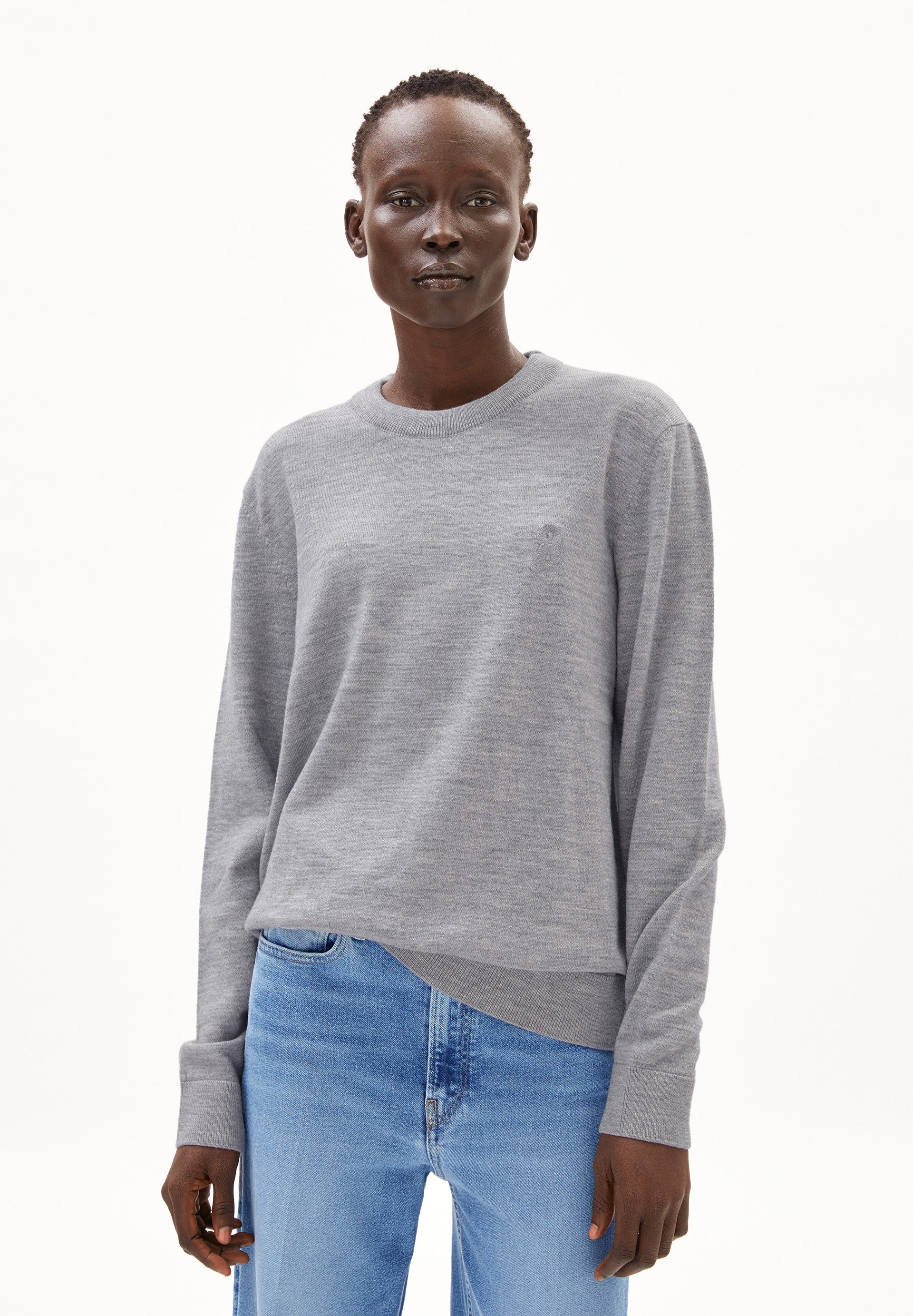 Armedangels Strickpullover Krewaa Iconic Unisex Pullover Regular Fit